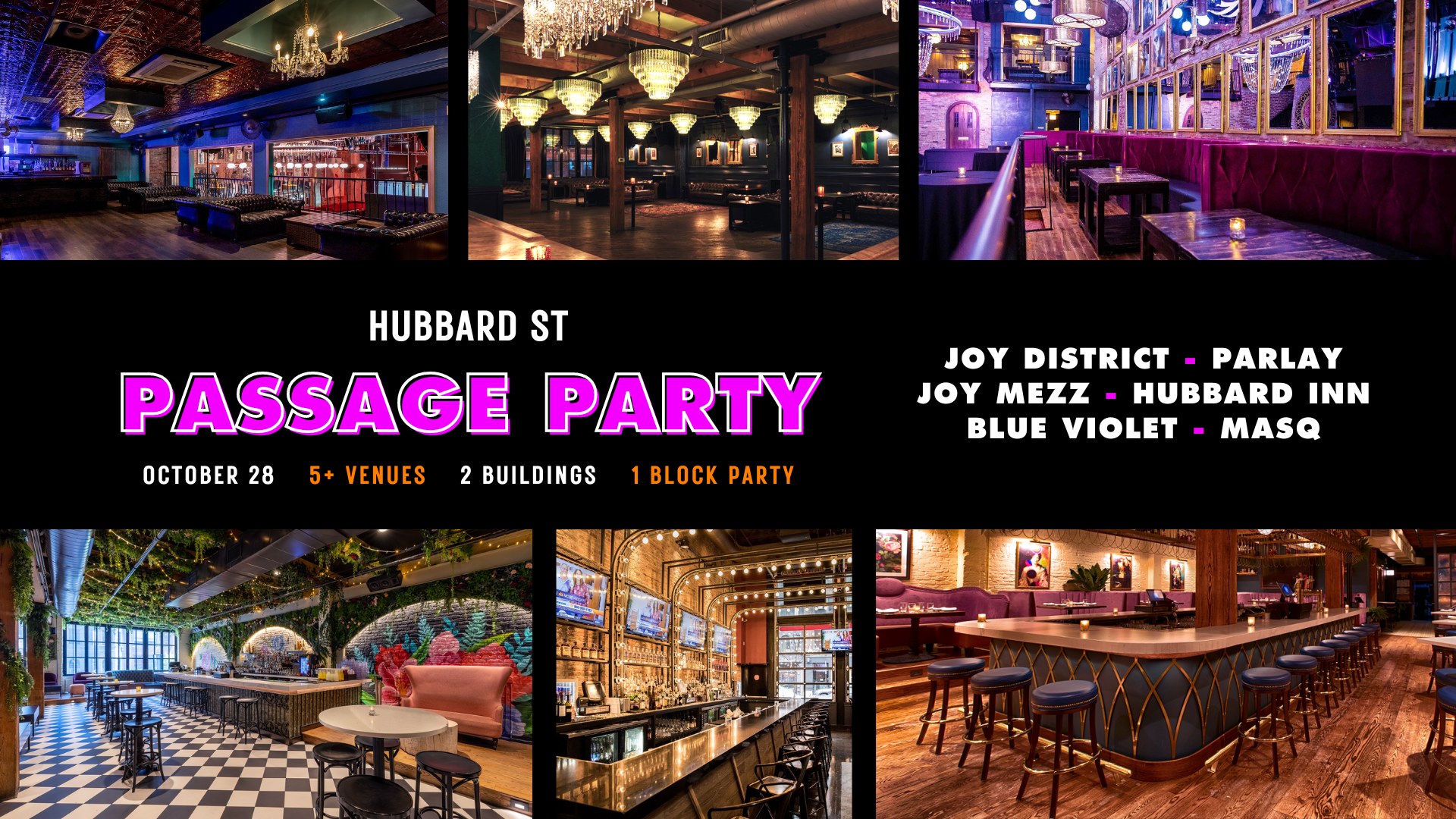 The Hubbard St. Halloween “Passage Party” | 10/28/2023 | Choose Chicago