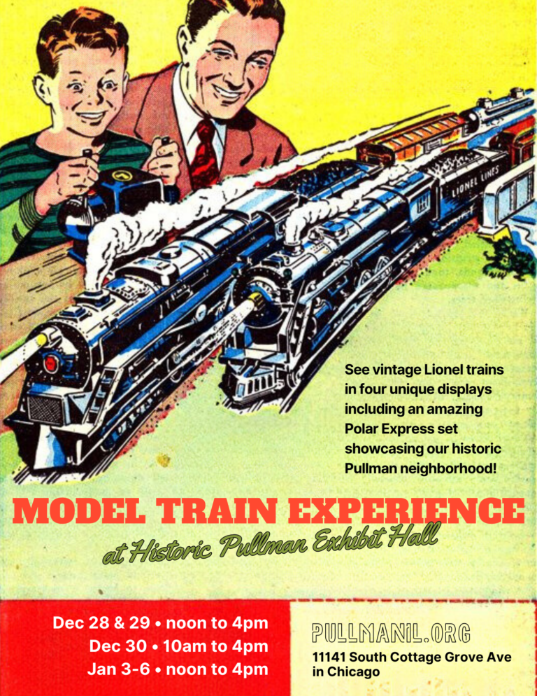 Model Train Experience at Historic Pullman Exhibit Hall | 01/02/2024 ...