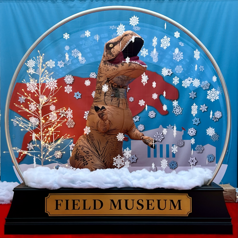 Snow Globe Pop-up at the Field Museum | 12/27/2023 | Choose Chicago