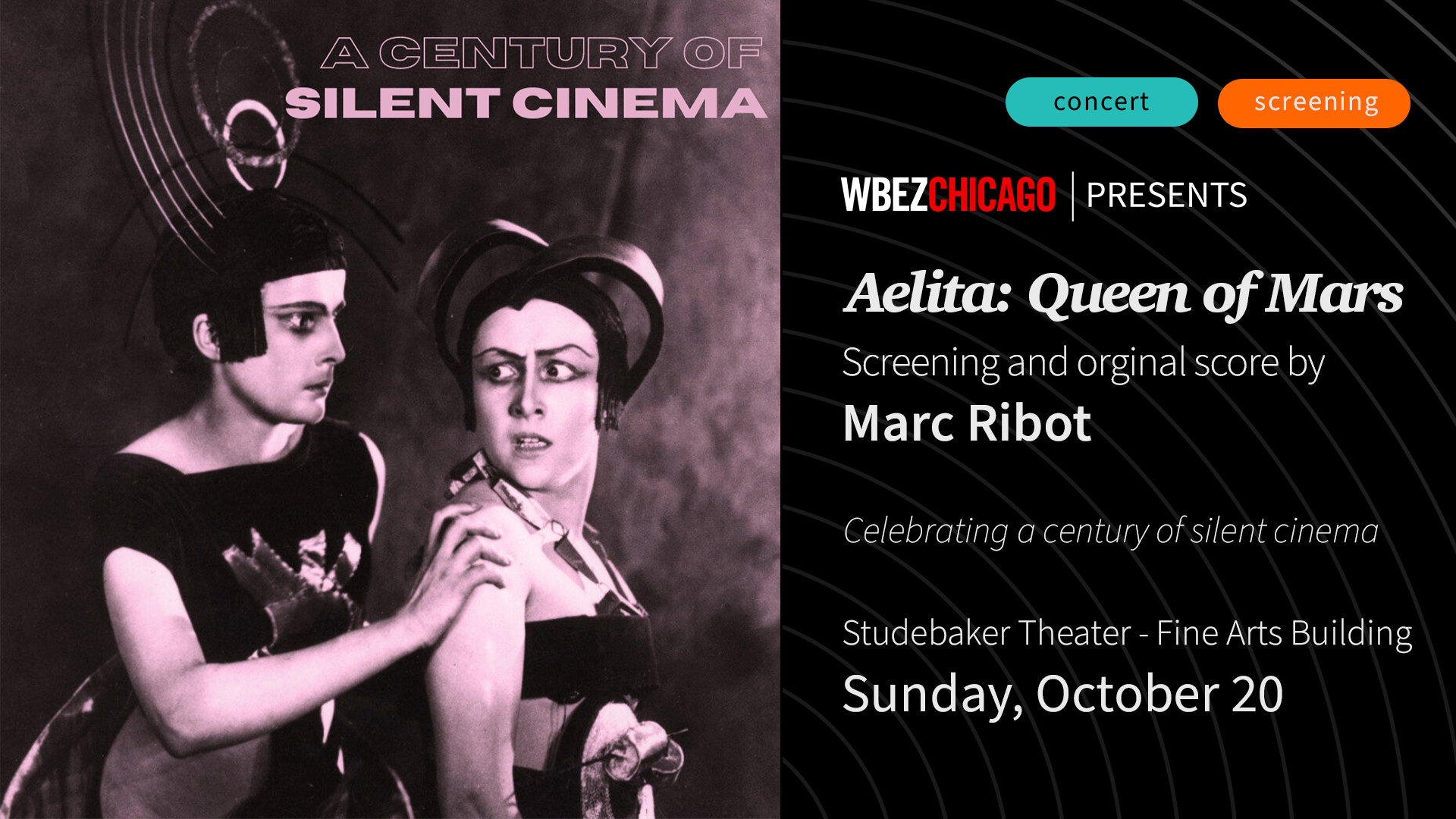 WBEZ Presents: Aelita: Queen of Mars – Screening and original score by ...