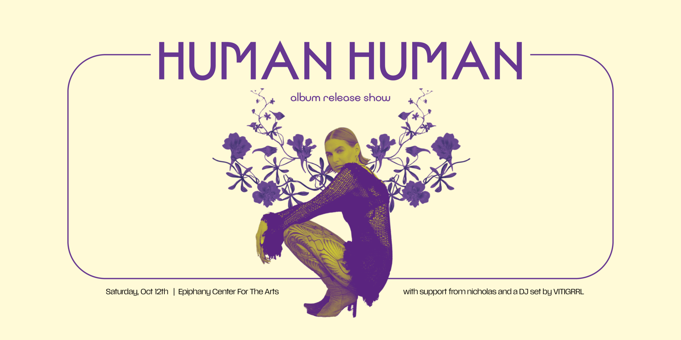 Human Human Album Release Show | 10/12/2024 | Choose Chicago