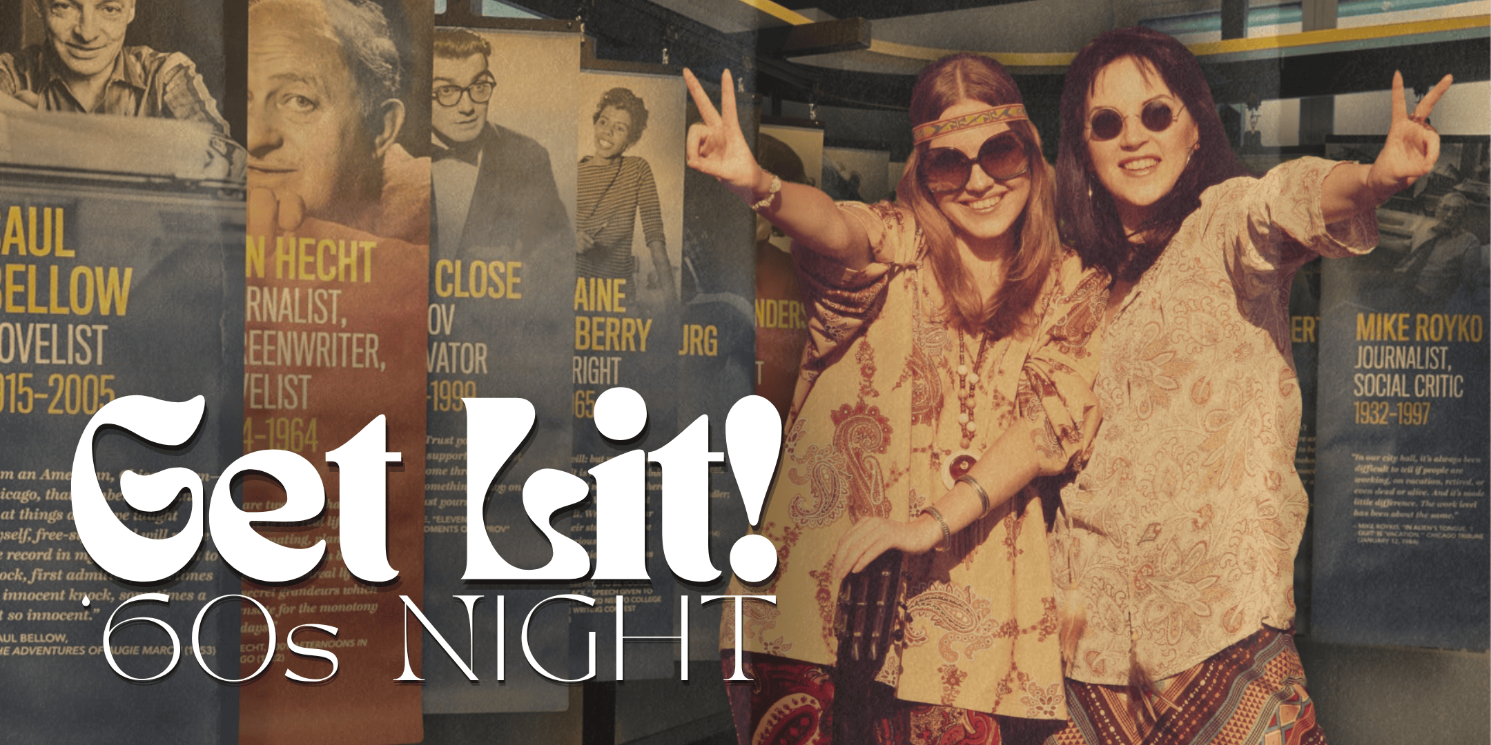 Get Lit: ’60s Night | 11/12/2024 | Choose Chicago