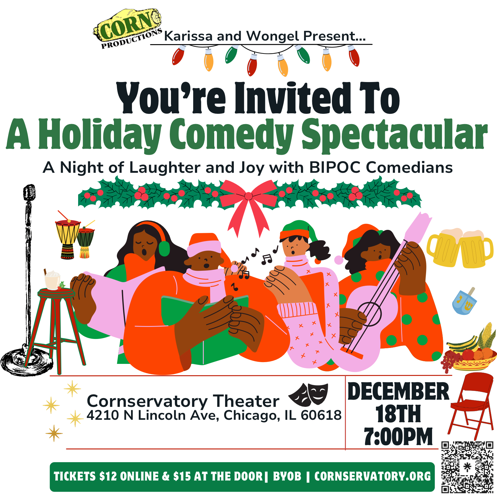 The You’re Invited To A Holiday Comedy Spectacular | 12/18/2024 ...