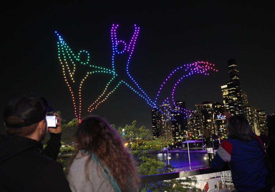 Chicago Premier Drone Show on the Lake Michigan | 12/13/2024 | Choose ...