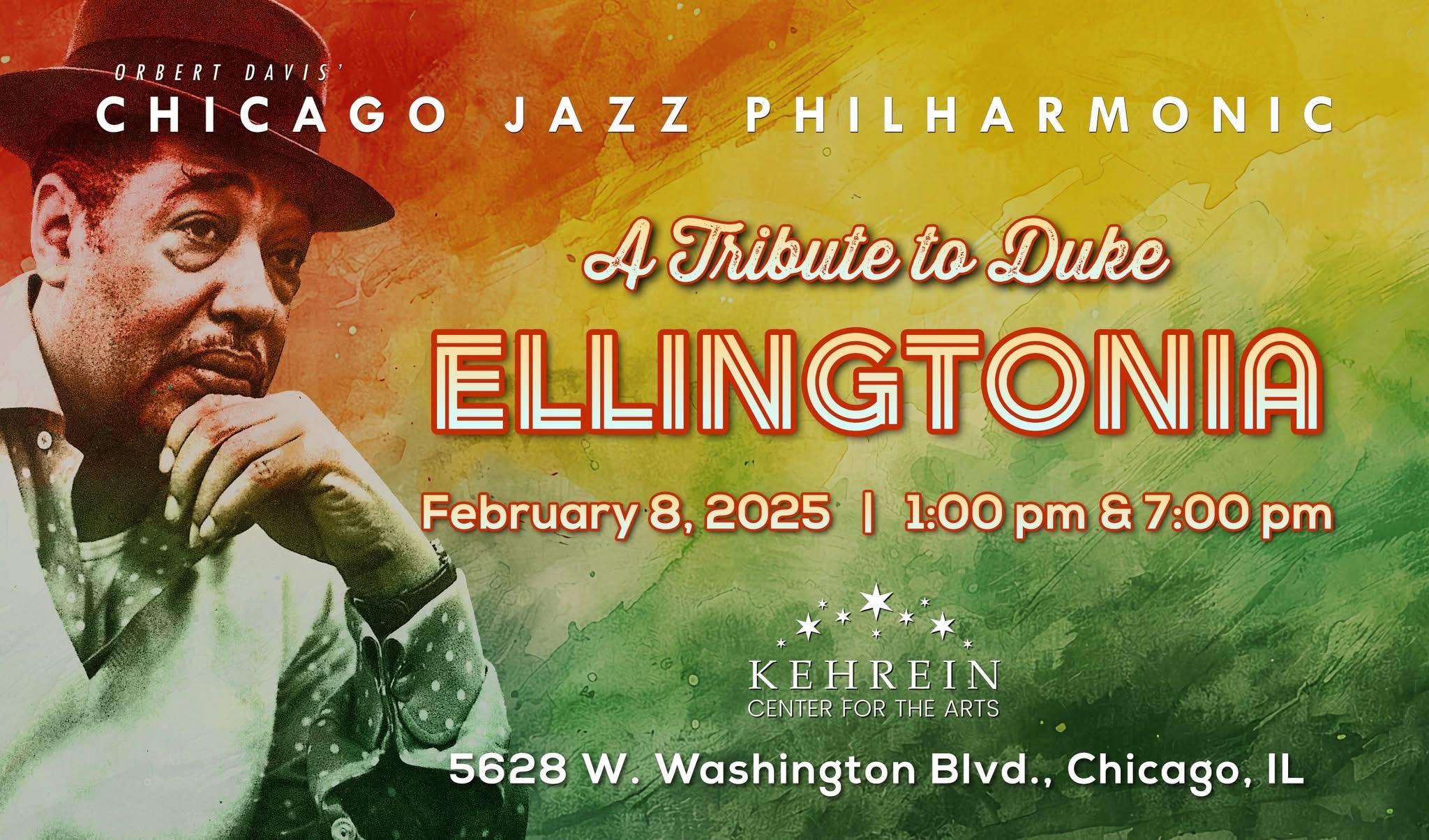 Orbit Davis’ Chicago Jazz Philharmonic A Tribute to Duke Ellingtonia ...