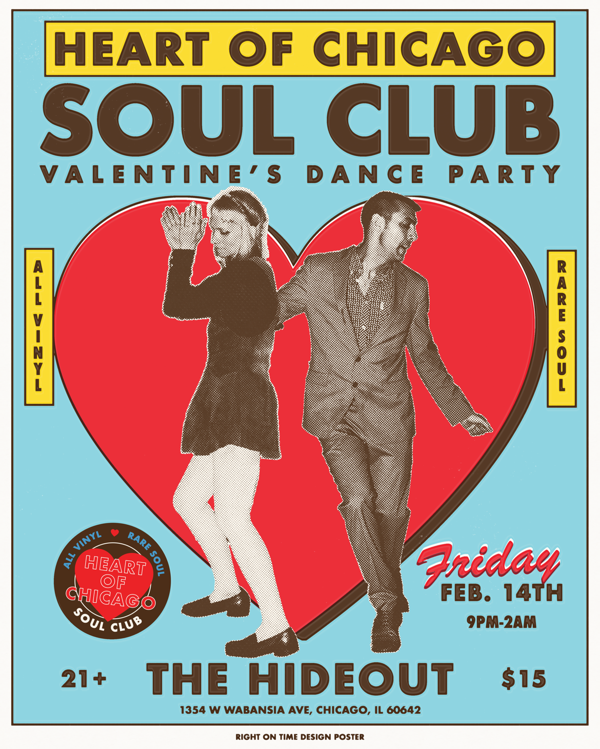 Heart of Chicago Soul Club Valentine’s Dance Party | 02/14/2025 ...