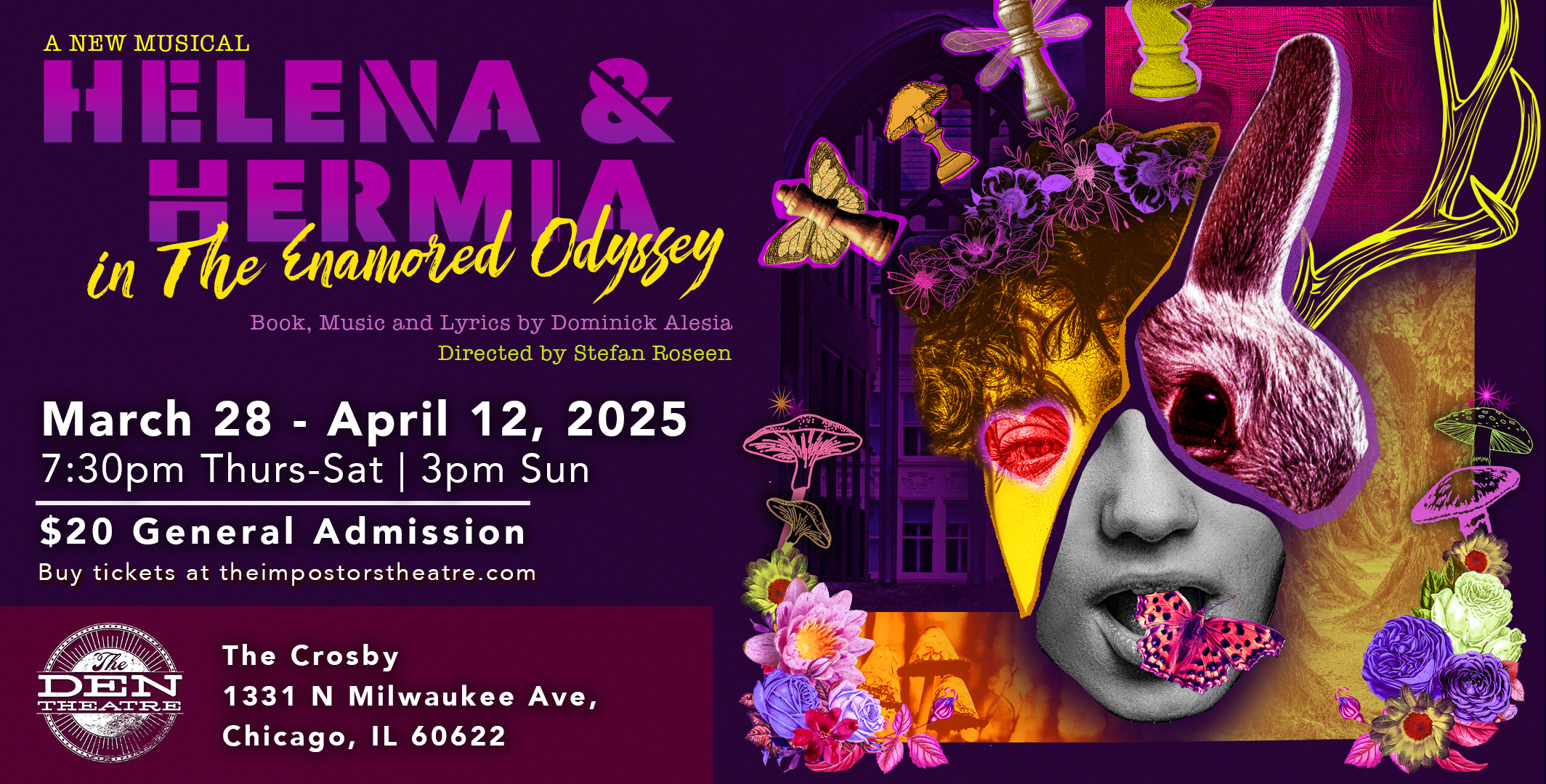 Helena & Hermia in The Enamored Odyssey | 05/07/2025 | Choose Chicago