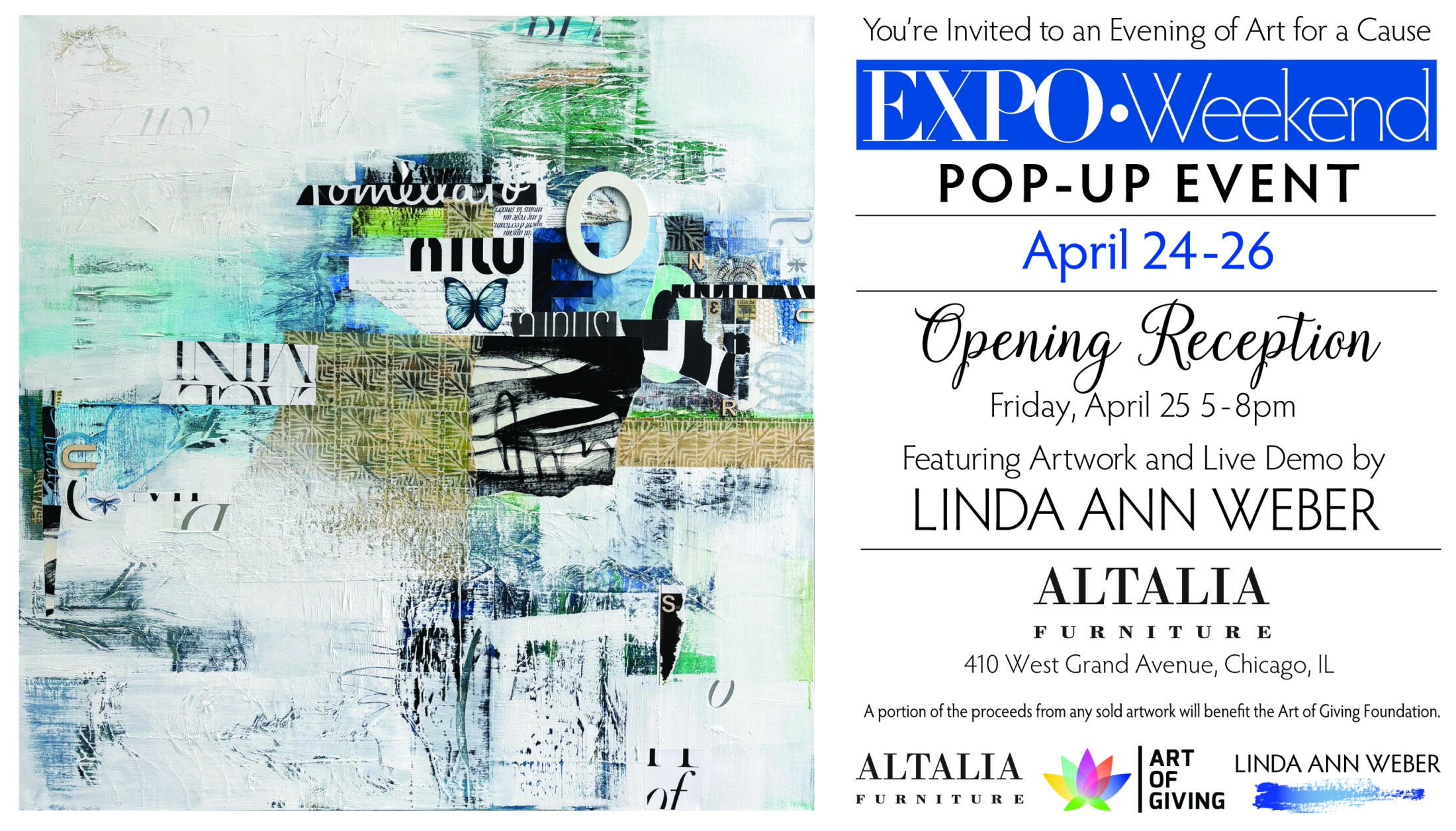 Art Expo Weekend Pop-Up Exhibit | 04/25/2025 | Choose Chicago