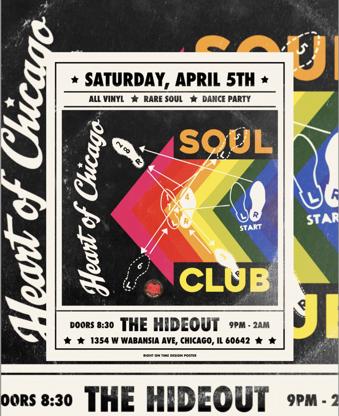 April: Heart of Chicago Soul Club All Vinyl, Rare Soul Dance Party | 04 ...