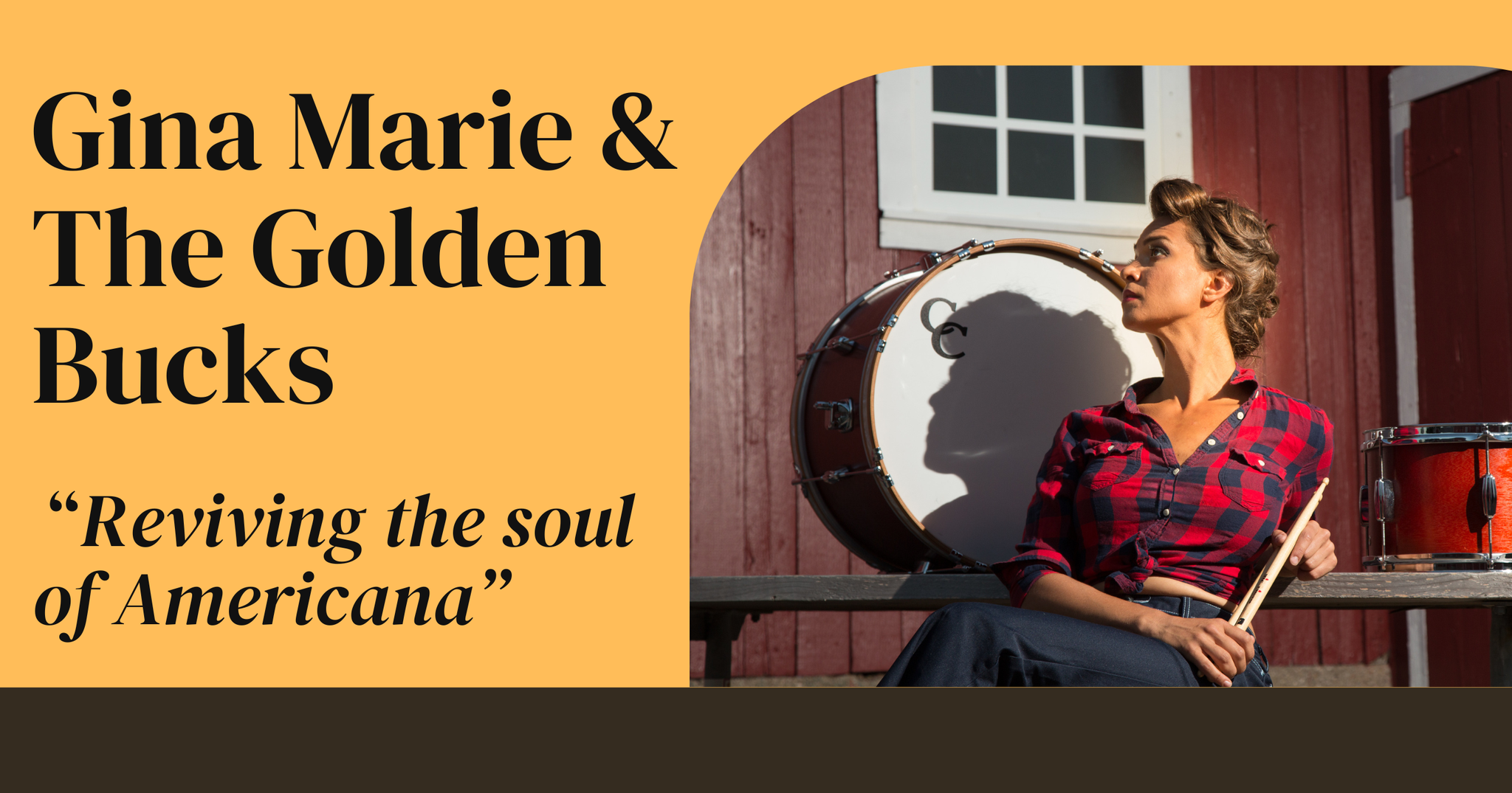 Gina Marie and The Golden Bucks w/ special guest Tom Peng | 04/08/2025 ...