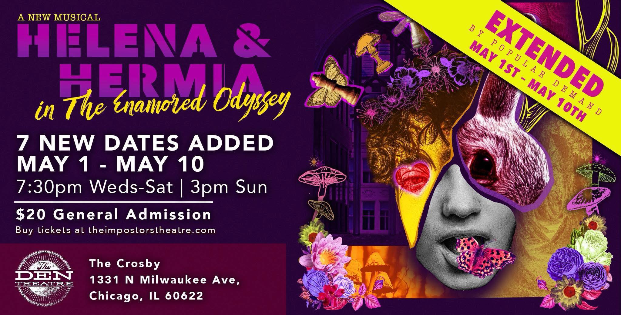 Helena & Hermia in the Enamored Odyssey | 05/08/2025 | Choose Chicago