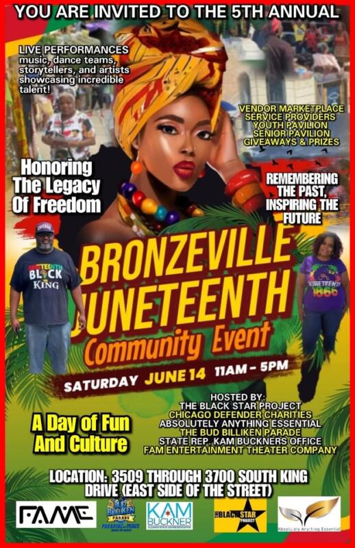 Bronzeville’s 2025 Juneteenth Celebration: Honoring the Legacy of Freedom | 06/14/2025 | Choose ...