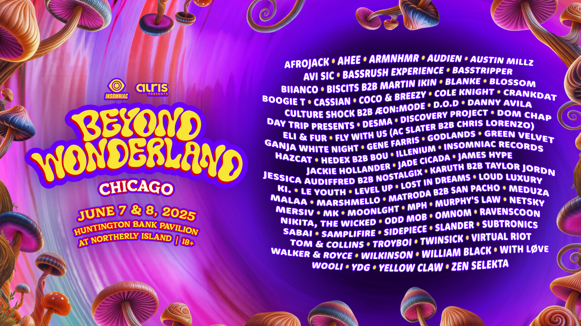 Beyond Wonderland Chicago 2025 | 06/08/2025 | Choose Chicago