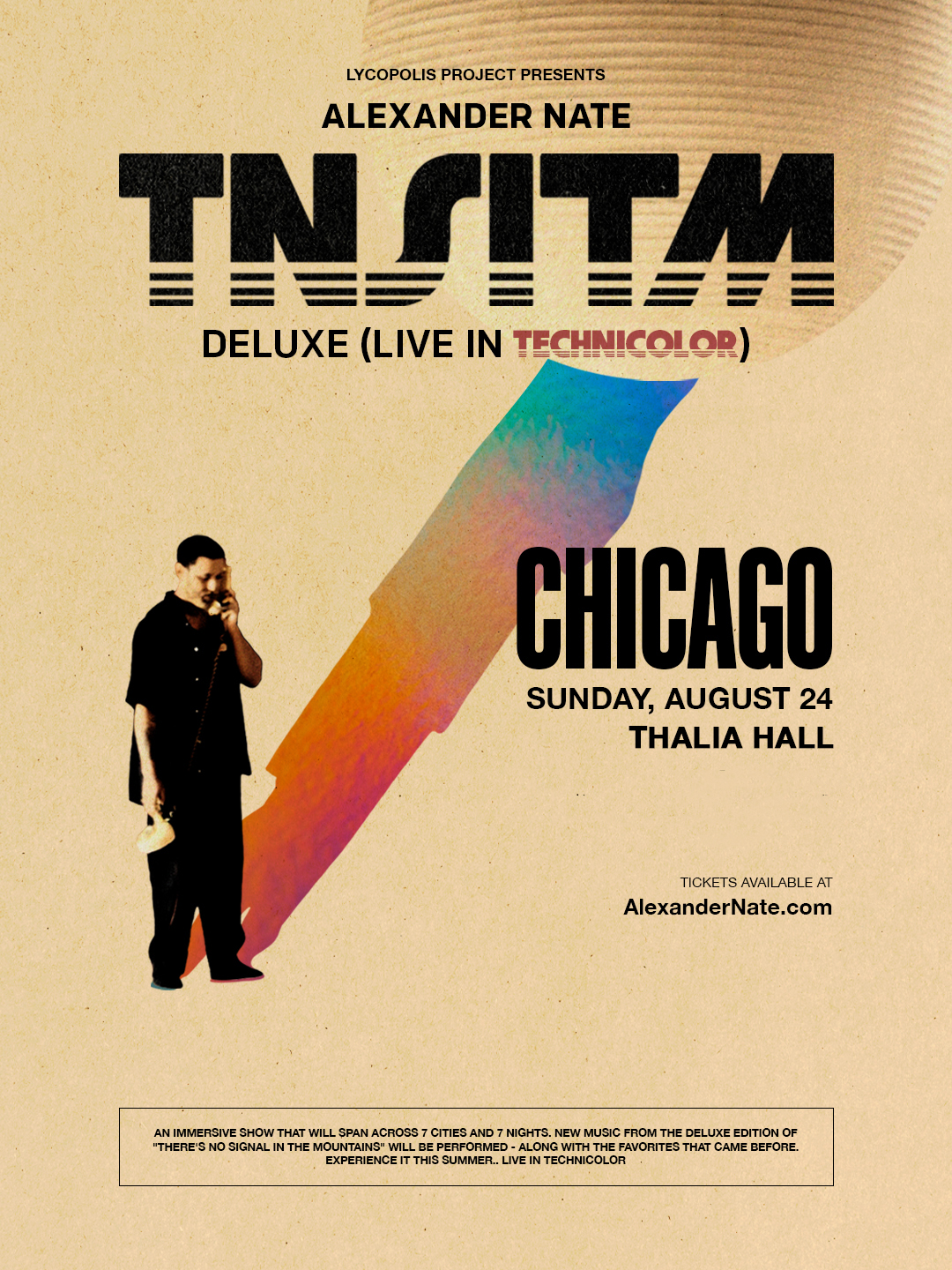 Alexander Nate (Live in Technicolor) at Thalia Hall | 08/24/2025 ...