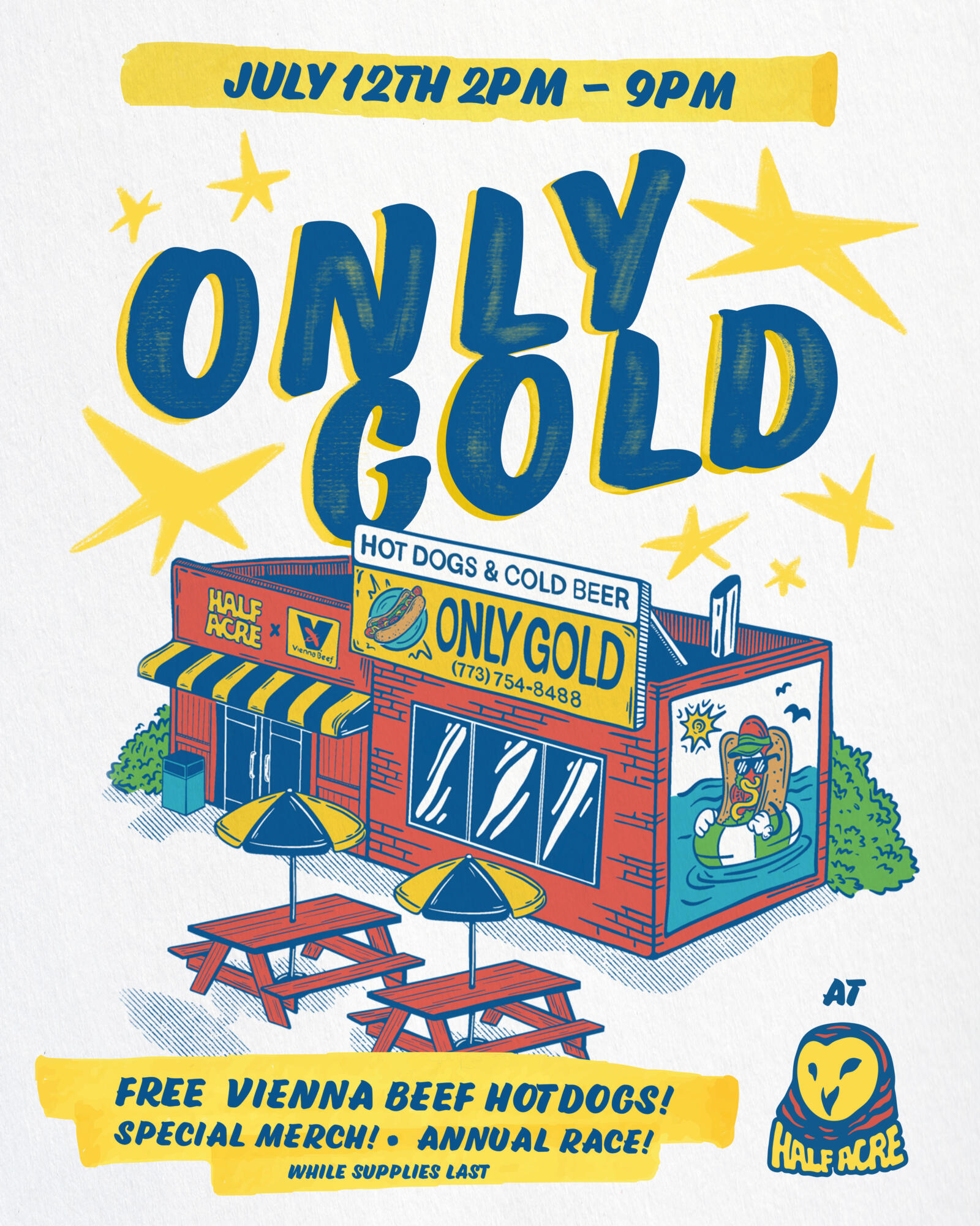 Vienna Beef x Half Acre present: Only Gold | 07/12/2025 | Choose Chicago