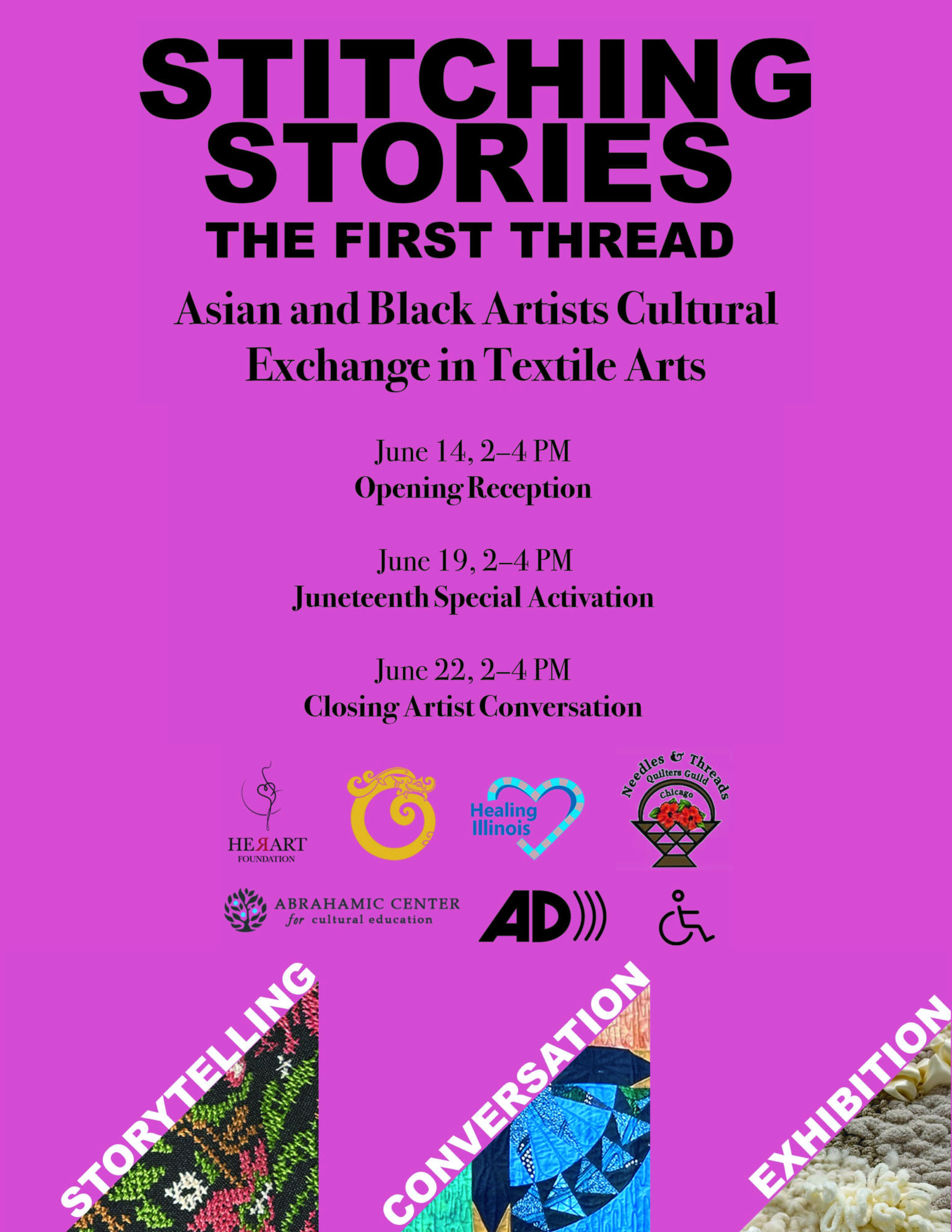 Stitching Stories: Pop-Up | 06/21/2025 | Choose Chicago