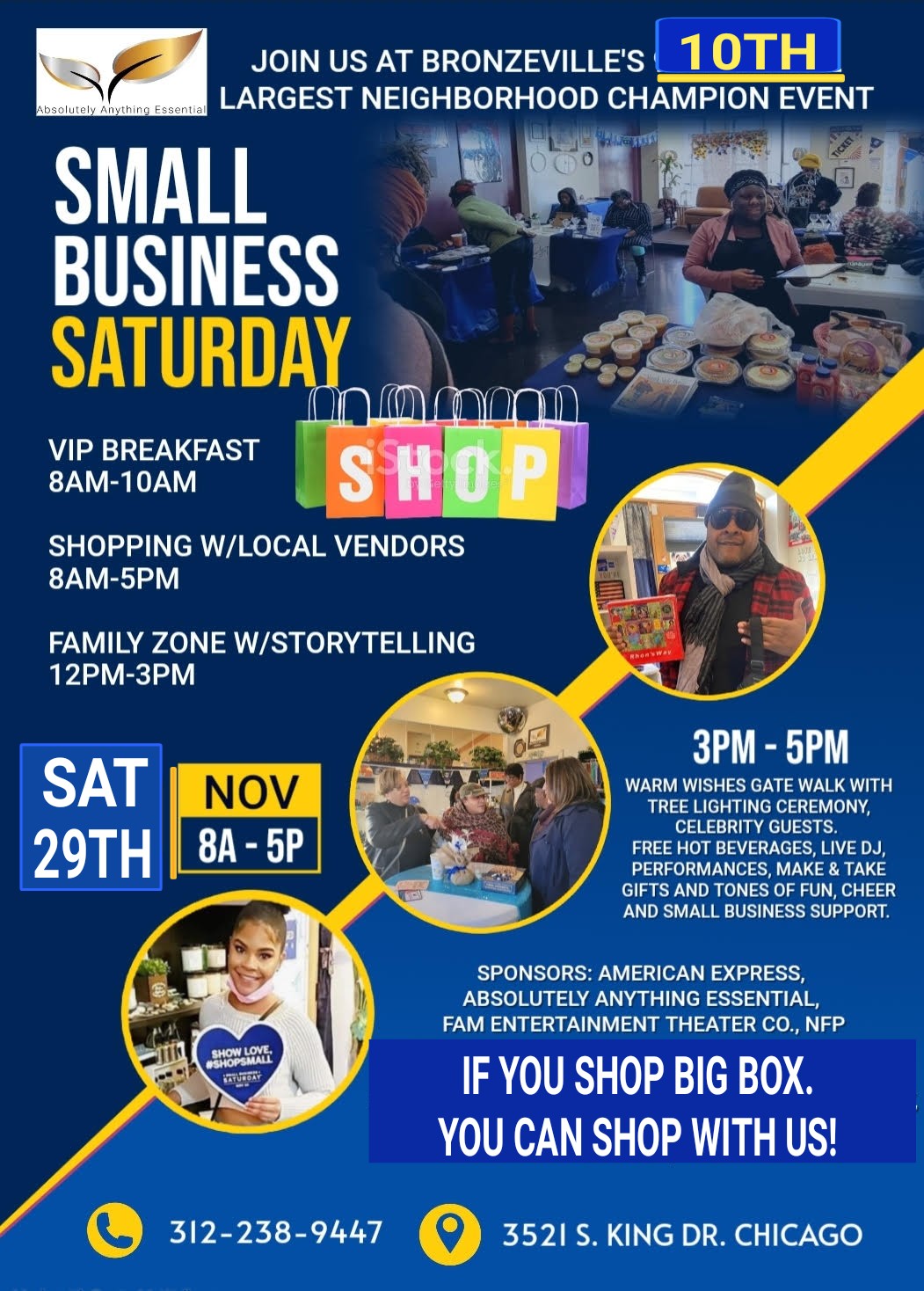 Bronzeville’s Takeover on Small Business Saturday | 11/29/2025 | Choose ...