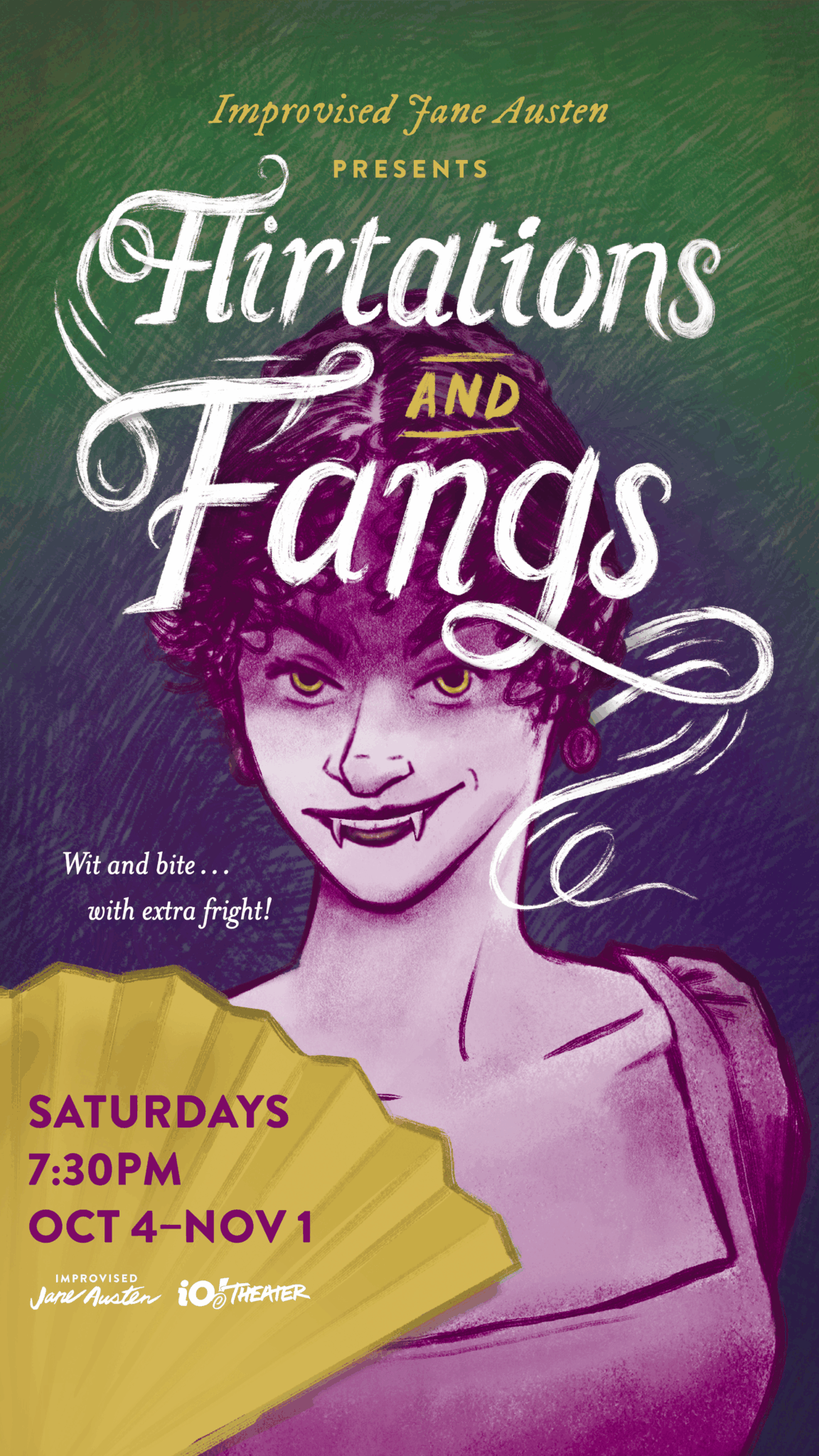 Improvised Jane Austen Presents: Flirtations and Fangs | 10/04/2025 ...