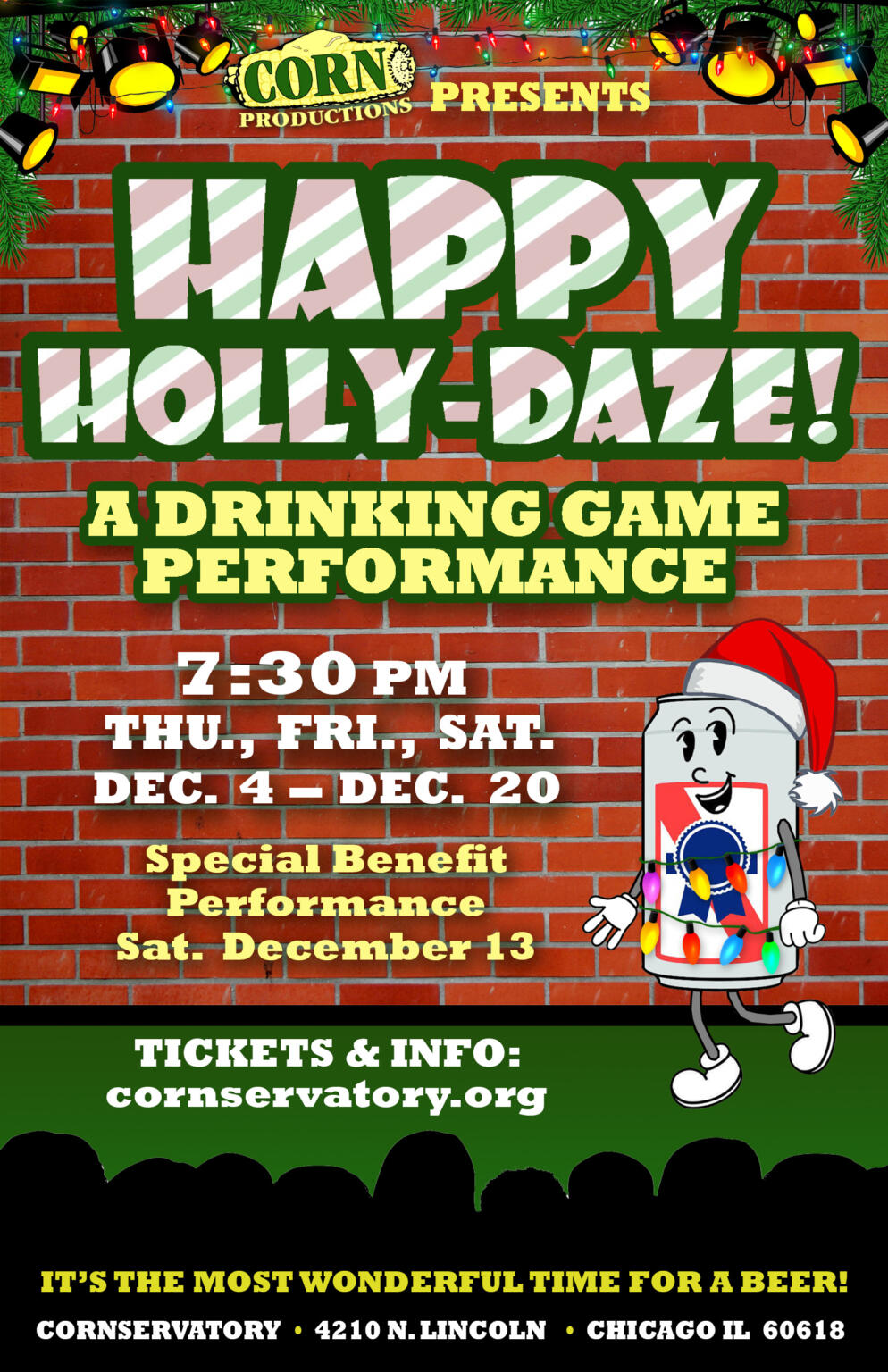 Happy Holly-Daze: A Holiday Drinking Game Performance | 12/06/2025 ...
