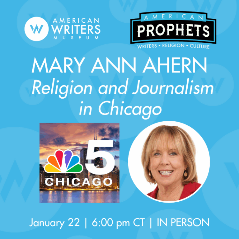 Religion and Journalism in Chicago with Mary Ann Ahern (IN PERSON) | 01 ...